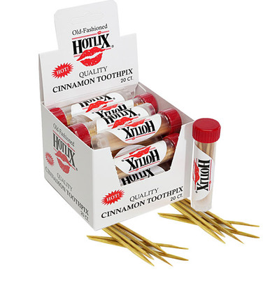 Hot cinnamon toothpicks store