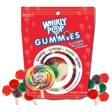 Whirly Pop Gummies Candy 7.5oz Whirly Pop Gummies Candy 7.5oz
