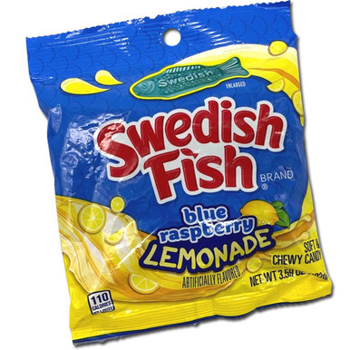 Swedish Fish Blue Raspberry Lemonade - 3.59oz - Blair Candy Company