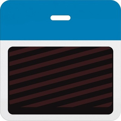 T5906A Thermal-printable Timebadge Clip-on Backpart. Half Day / One Day ...