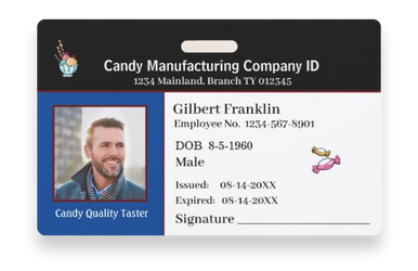 Bulk Custom ID Cards. 30mil PVC Plastic Cards Customize.