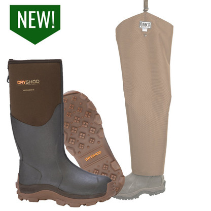 Dry Shod Haymaker Hi Boot w/Snake Protector Frogleg - Jack's Hunting Co