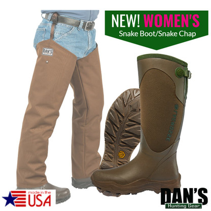 WOMEN'S Lacrosse Agility Snake Boot with Snake Protector Chaps by Dan's ...