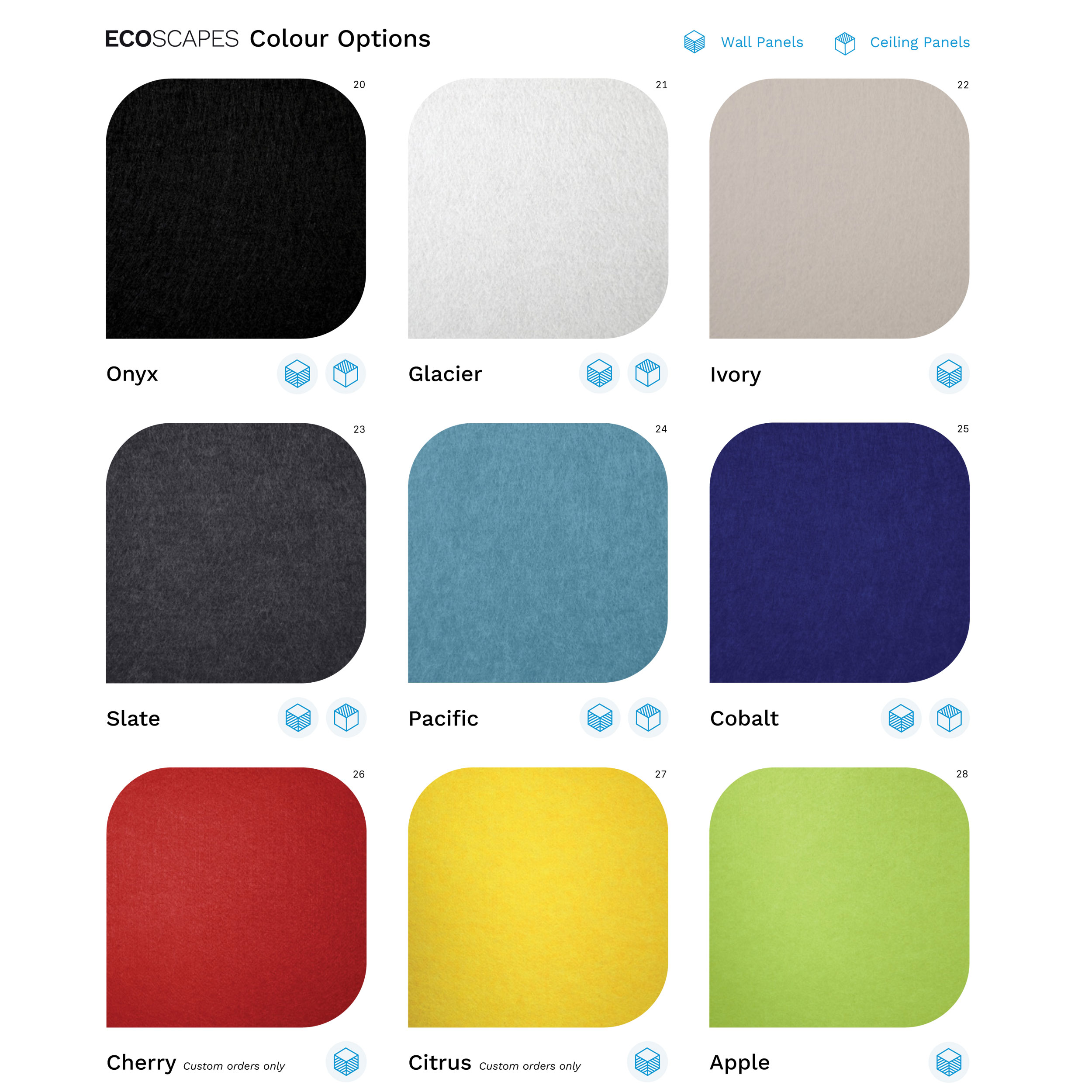 Primacoustic EcoScapes PET Acoustic Panels