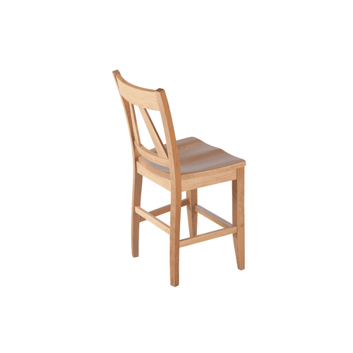 Character Cherry Lindstrom Dining Chair - Counter Height | Hardwood ...