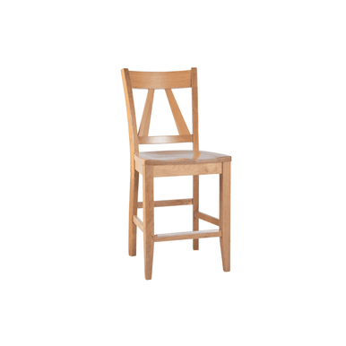 Character Cherry Lindstrom Dining Chair - Counter Height | Hardwood ...