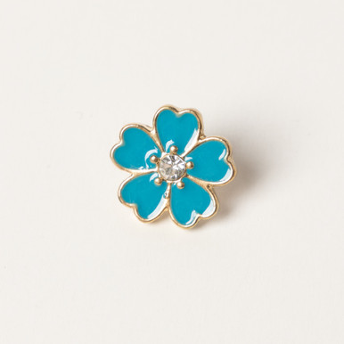 Blue Flower - Charm