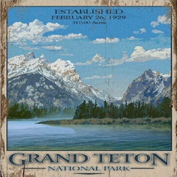 Shop Vintage Style Metal National Park Signs - Personalized Antique ...