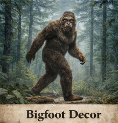 Bigfoot & Sasquatch Decor | Rustic Cabin & Lodge Accents