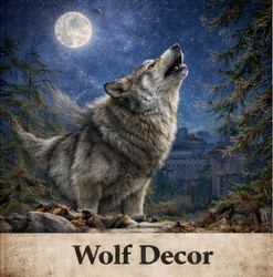 Wolf Decor | Rustic Cabin, Lodge & Wildlife Home Decor
