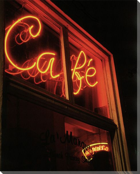 Cats Meow Neon Sign Wrapped Canvas Giclee Print Wall Art | Feline Wall ...