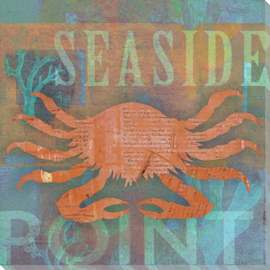 Coastal Catch Seaside Point Wrapped Canvas Giclee Print Wall Art ...