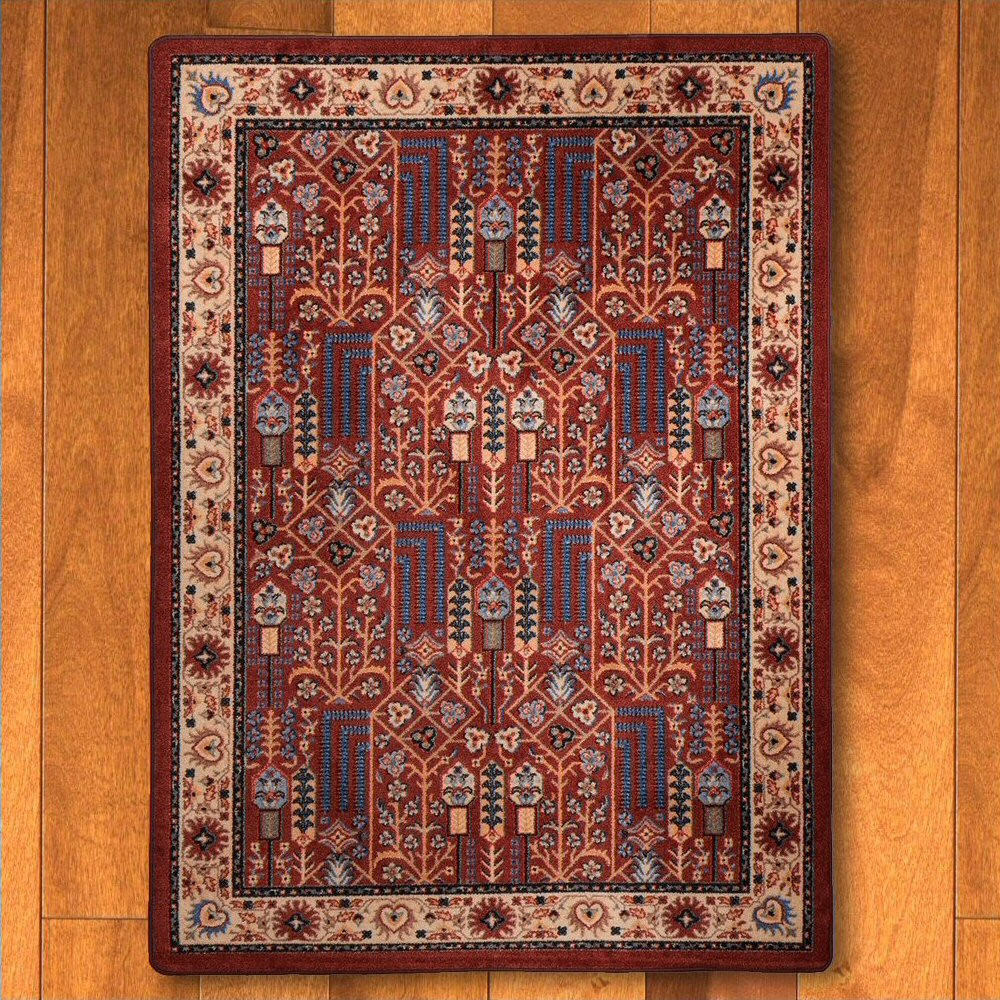 3' x 4' Passage Panache Persian Style Rectangle Scatter Nylon Area Rug ...