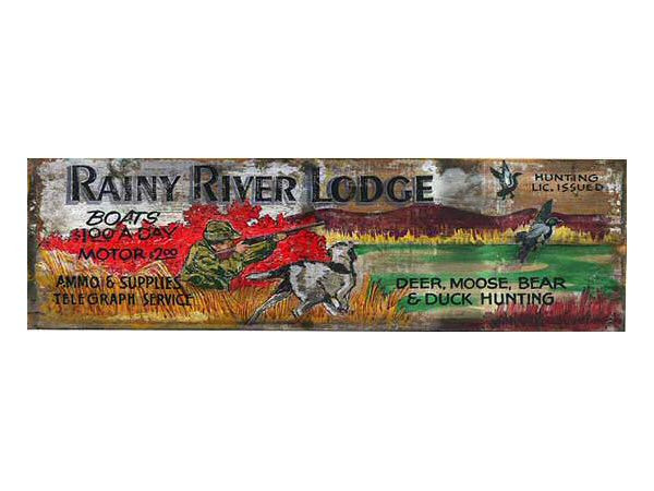 Shop Vintage Style Metal Hunting Signs - Personalized Antique Aluminum ...