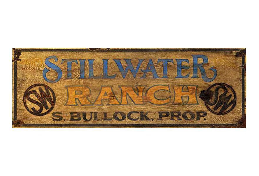 Custom Stillwater Ranch Vintage Style Metal Sign - Personalized Antique ...