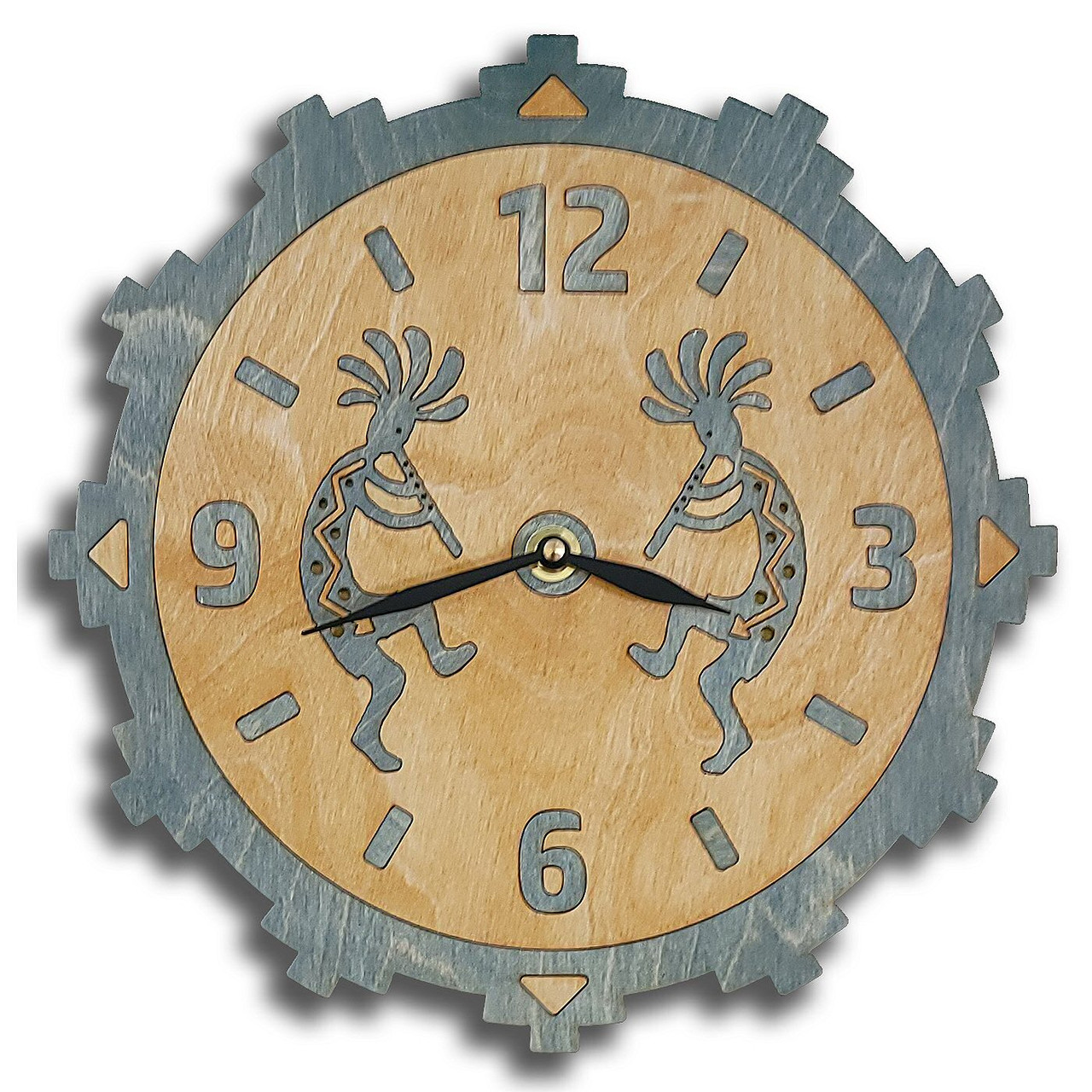 Choice Southwest Metal Wall Clock, 66 Designs - Rustic Wall Decor
