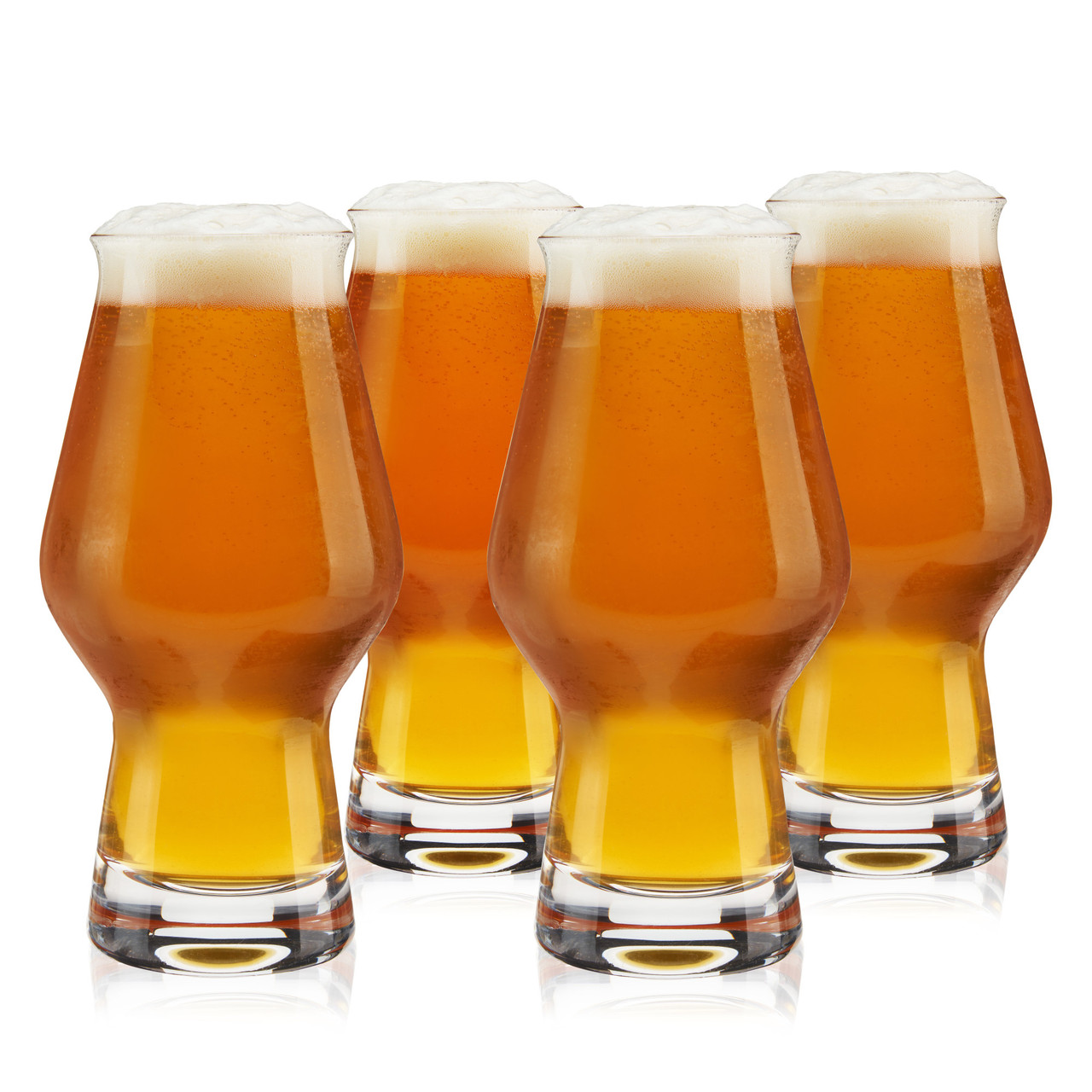 Wheat Beer Glasses by True, Set of 4 - Drinkware