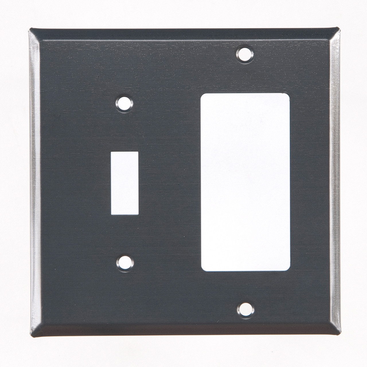 Plain Single Rocker (GFCI) Tin Switch Plate Cover in Rustic Tin - Wall ...