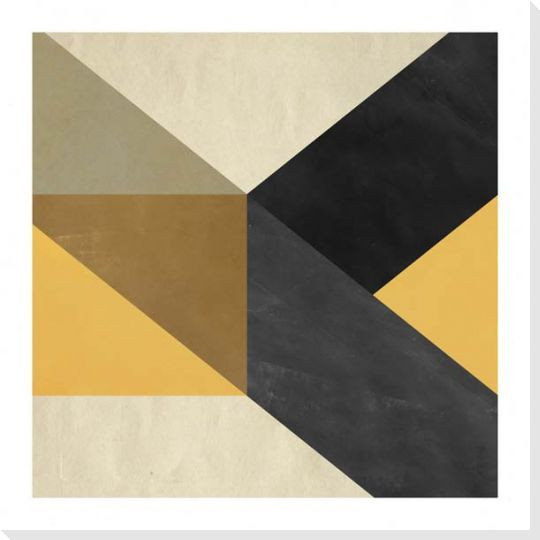 Grid Abstract Geometric 1 Wrapped Canvas Giclee Art Print Wall Art ...