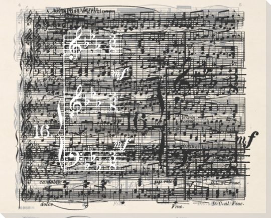 Discord Yellow Music Wrapped Canvas Giclee Print Wall Art - Wall Decor ...