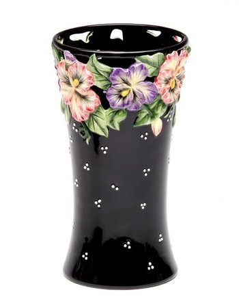 Pansy Flower Ceramic Vase - Appletree Design
