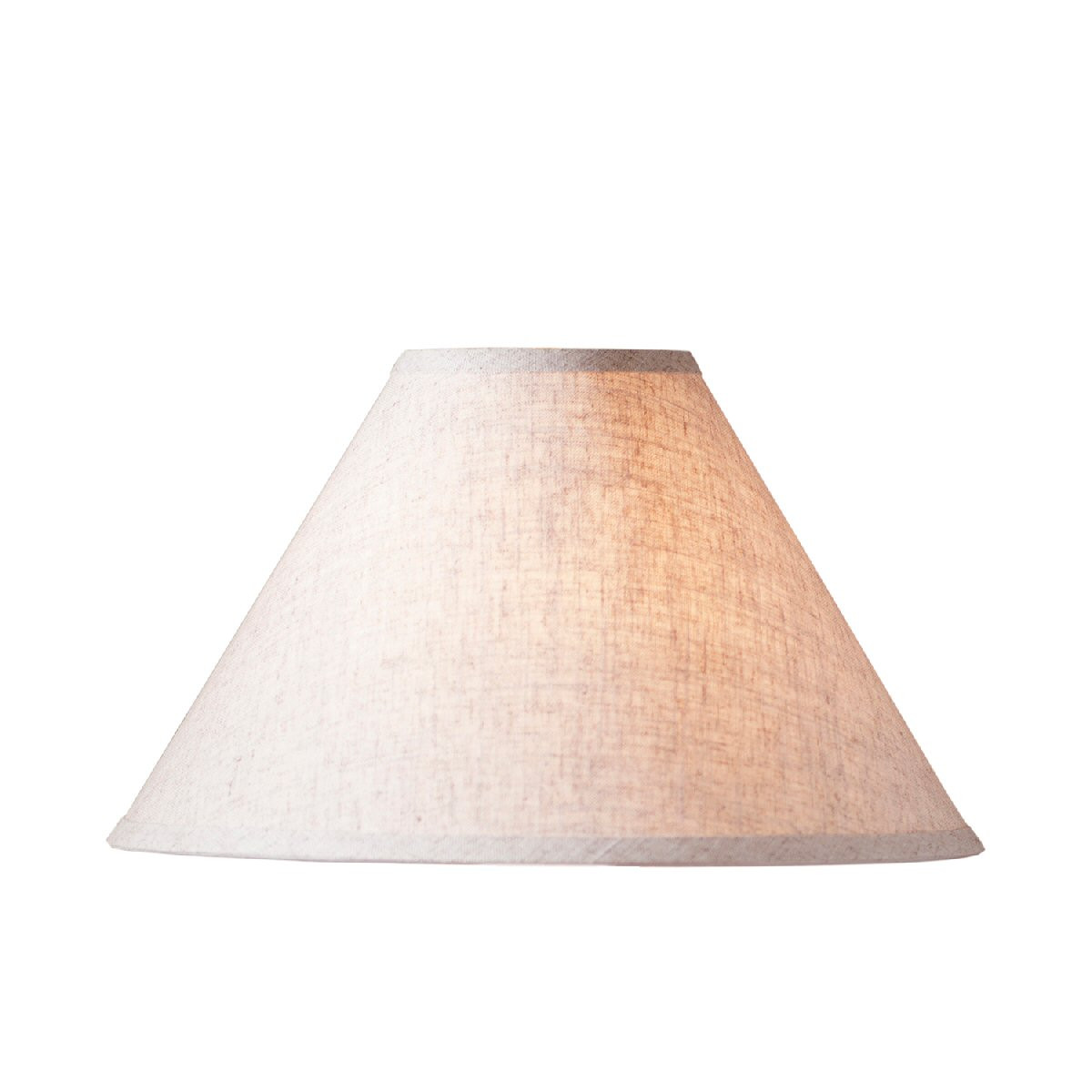 15" Ivory Linen Lamp Shade - Lamp Accessories