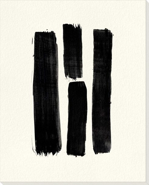 Bold Strokes 1 Wrapped Canvas Giclee Art Print Wall Art - Wall Decor ...