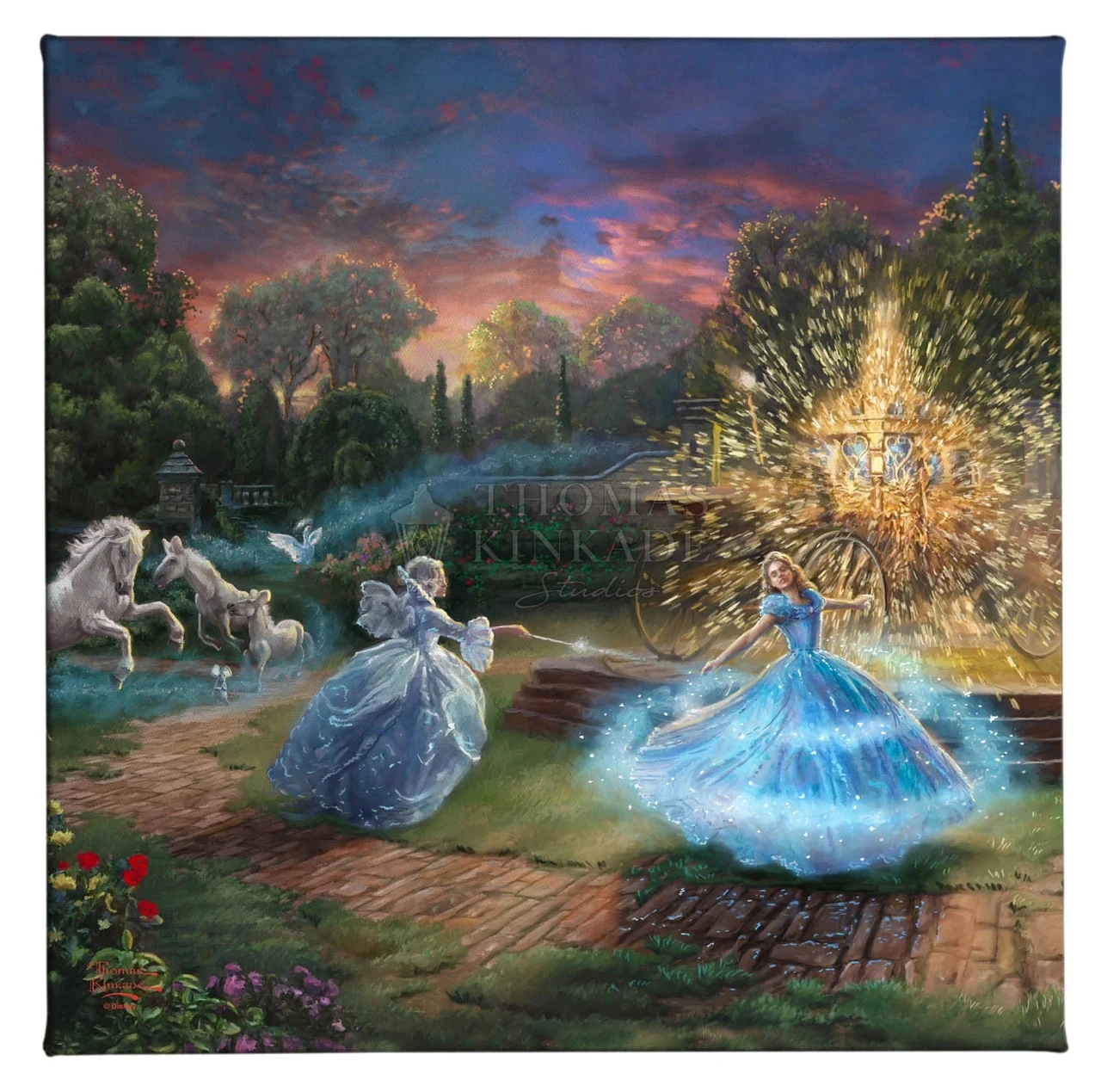 Cinderella Canvas Painting
