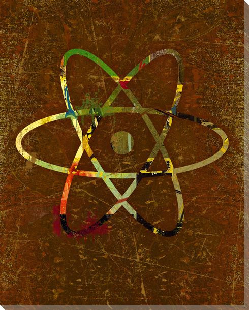 Symbolic Fusion Wrapped Canvas Giclee Print Wall Art - Wall Decor - Artwork