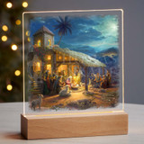 7.25" The Nativity Acrylic LED Lighted Night Light - Lighting