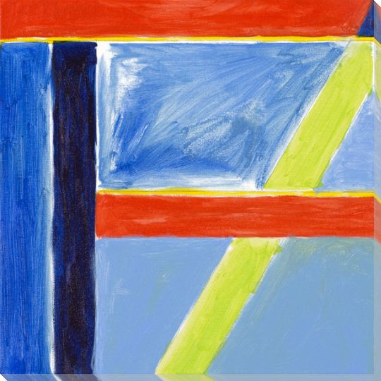 Abstract Flags 1 Wrapped Canvas Giclee Print Wall Art | Emblem Wall Art ...