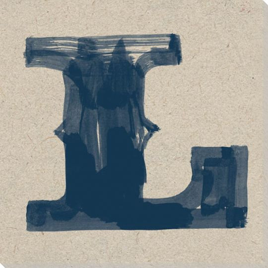 Painted Letter L Wrapped Canvas Giclee Print Wall Art | Stylish Letter ...