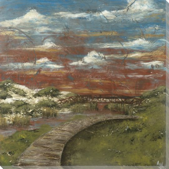 Quite Boundary Scenic View Wrapped Canvas Giclee Print Wall Art ...