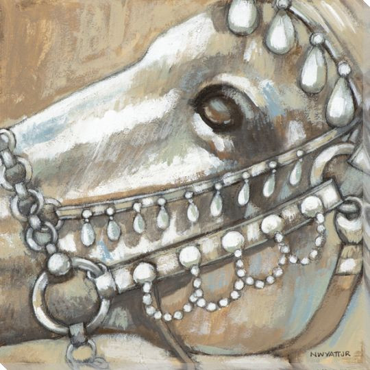 Noble Steed Horse I Wrapped Canvas Giclee Print Wall Art | Majestic ...