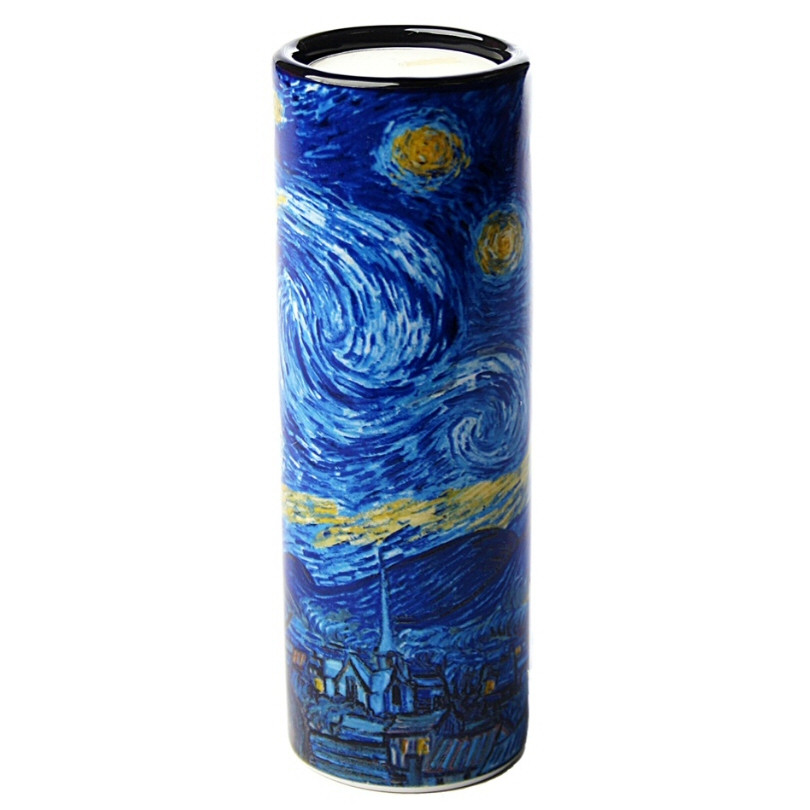 Starry Night Ceramic Tea Light Candle Holder by Van Gogh - Museum Art ...