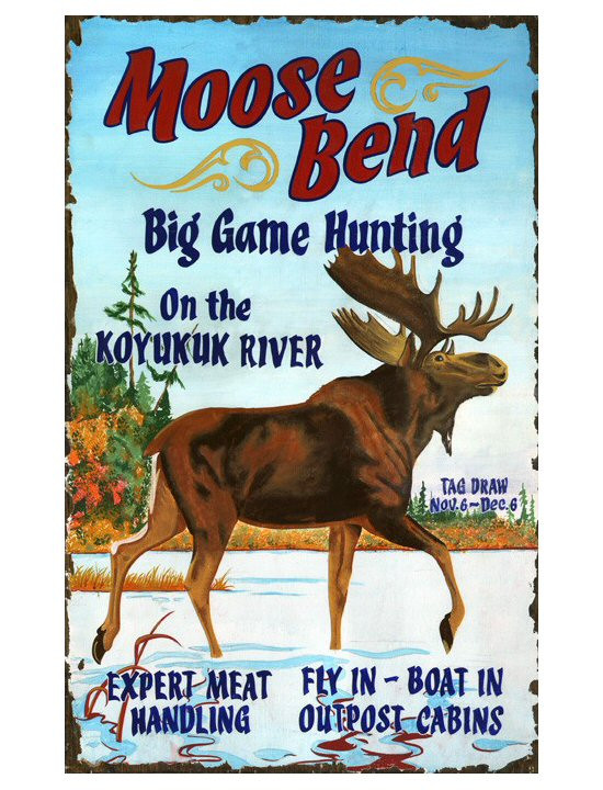 Customizable Hunting Camp Vintage Style Wooden Sign - Personalized ...