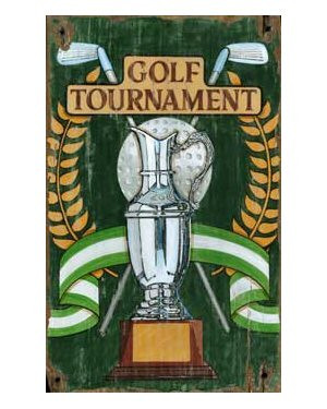 Customizable Baseball Tournament Vintage Style Wooden Sign ...