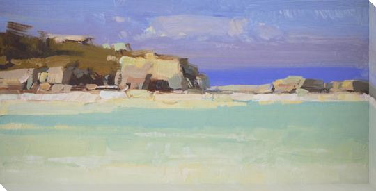 Block Island Wrapped Canvas Giclee Art Print Wall Art - Wall Decor ...