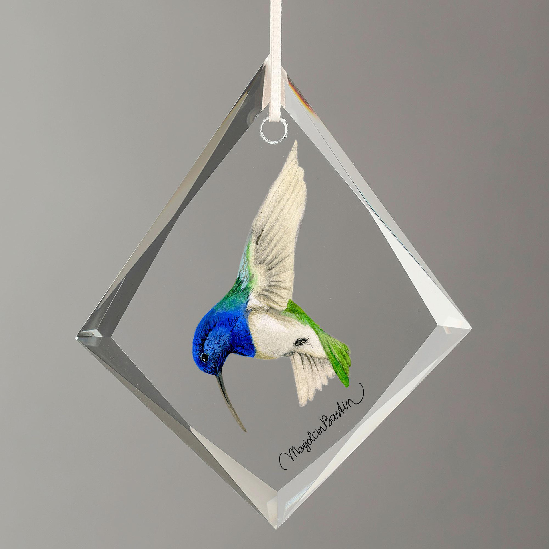 Hummingbird Christmas Tree Ornaments, Set of 4 - Christmas Decorations ...