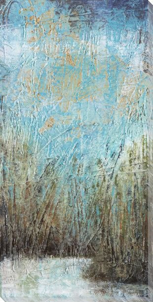 March Grasses II Wrapped Canvas Giclee Print Wall Art | Countryside ...