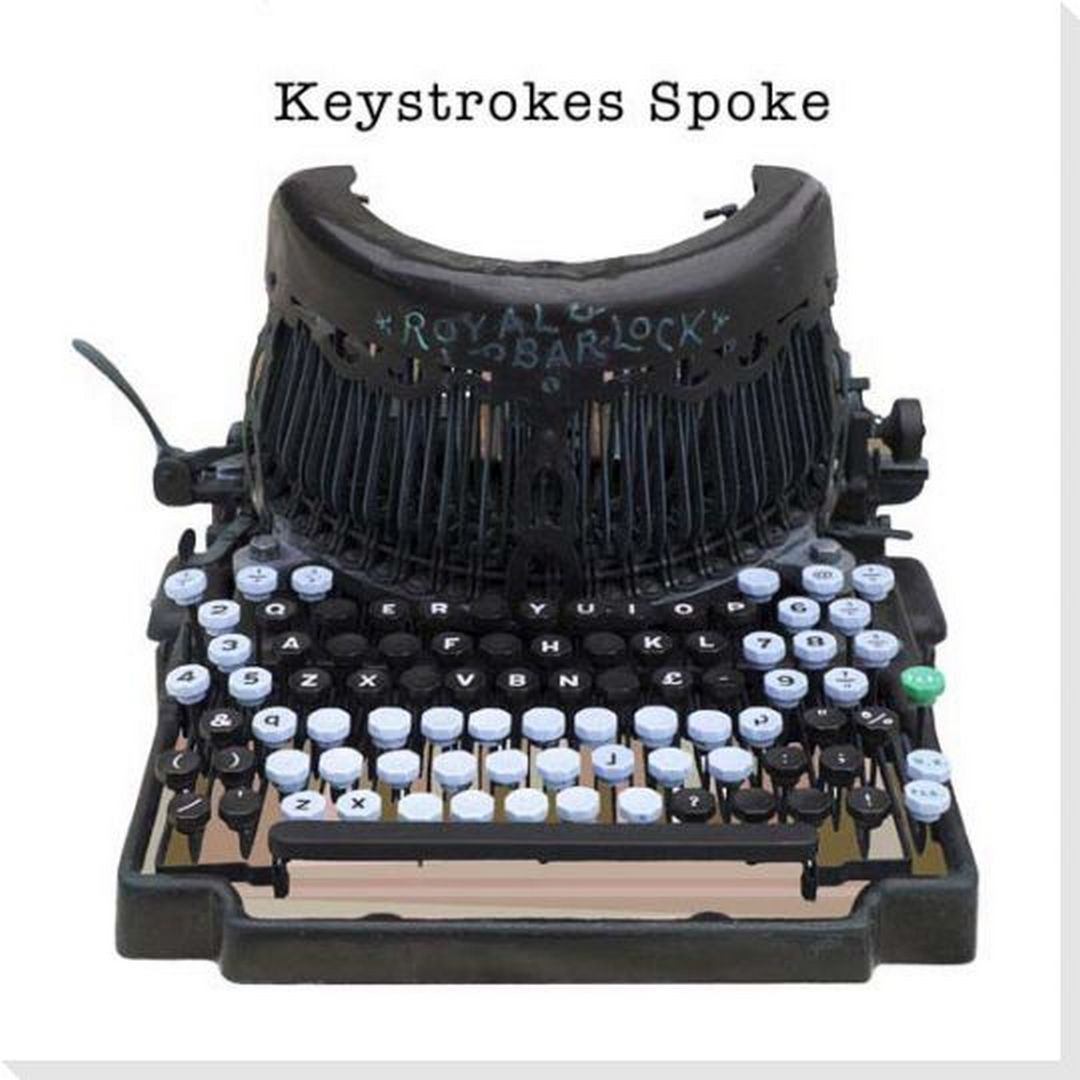 Tell Your Story! Typewriter Wrapped Canvas Giclee Art Print Wall Art ...