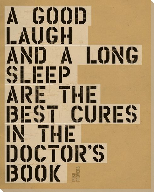 A Good Laugh... Saying Wrapped Canvas Giclee Print Wall Art | Uplifting ...