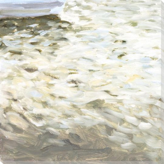 White Water Wrapped Canvas Giclee Art Print Wall Art | Contemporary ...