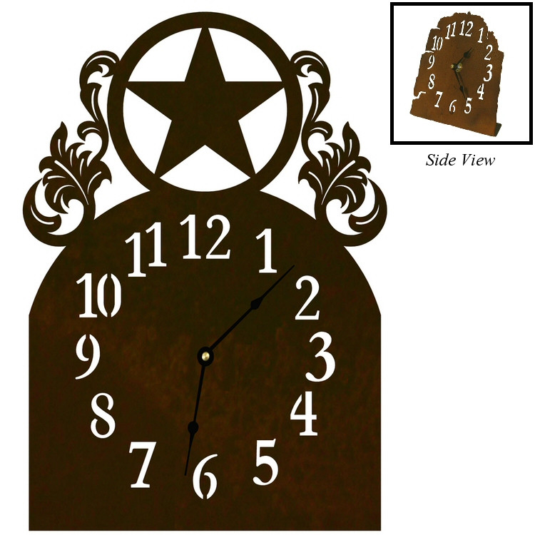 Texas Western Star Metal Bookends | Cowboy Lodge Home Accent