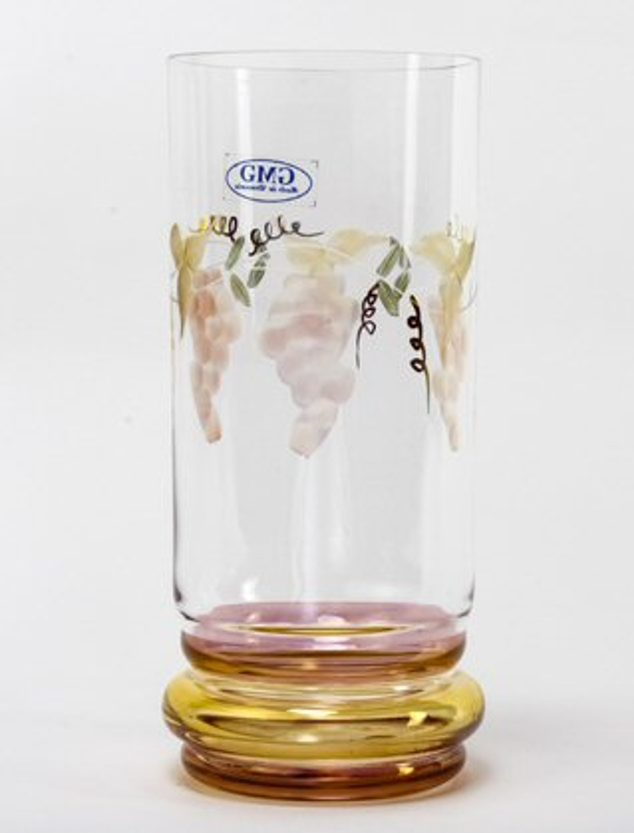 Georgio Romanian Crystal Hi Ball Glasses Set Of 4 Drinkware