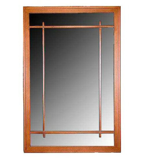 Dimension Metal Wall Mirror | Textured Rustic Wall Accent