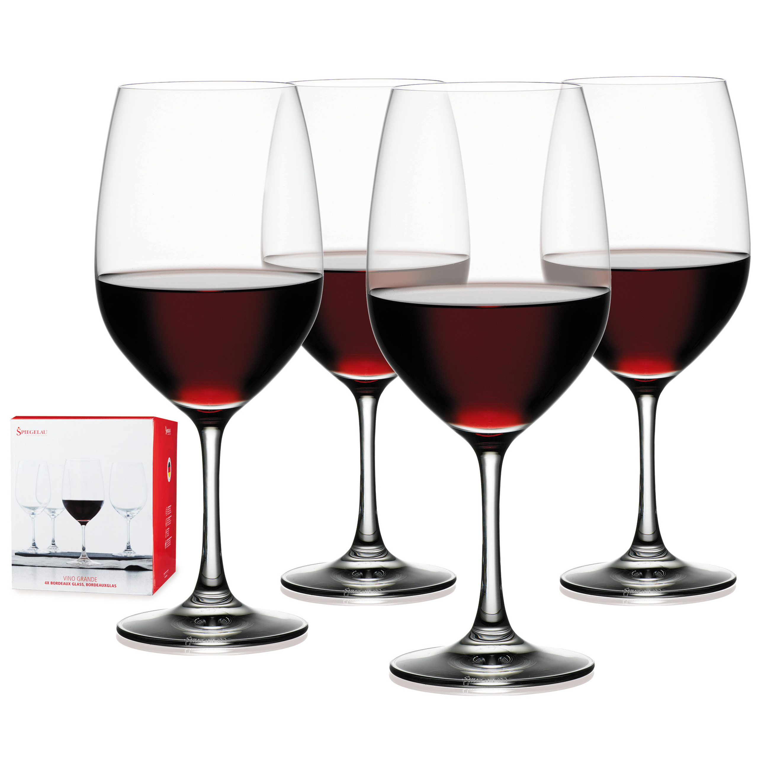 Spiegelau 219 Oz Vino Grande Bordeaux Wine Glasses Set Of 4 Drinkware
