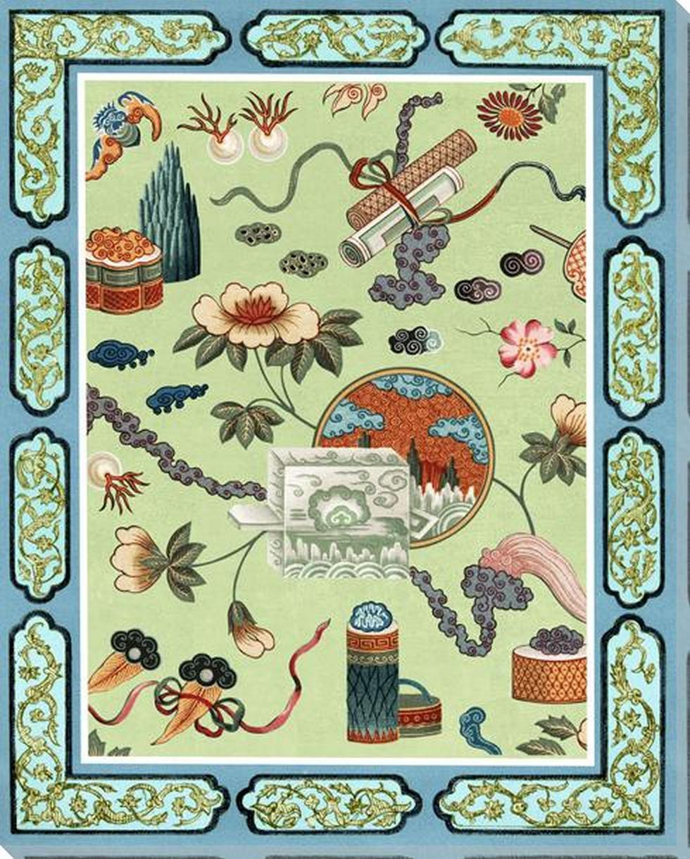 From The Orient 4 Wrapped Canvas Giclee Art Print Wall Art | Stylish ...