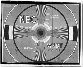 Indian Head Test Pattern Wrapped Canvas Giclee Print Wall Art | Cinema ...