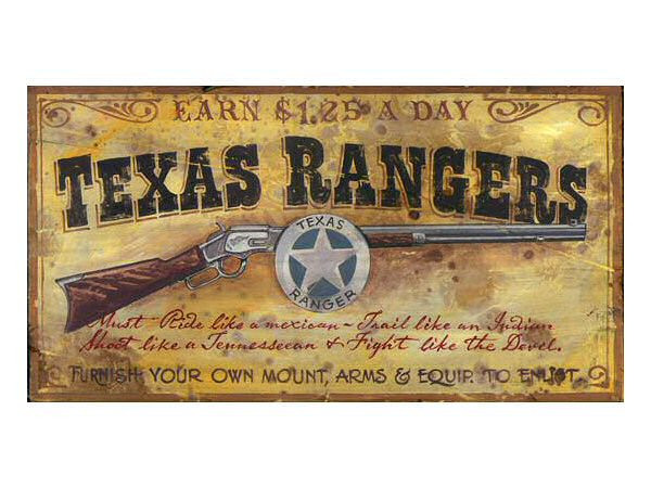Customizable Texas Rangers Vintage Style Wooden Sign - Personalized ...